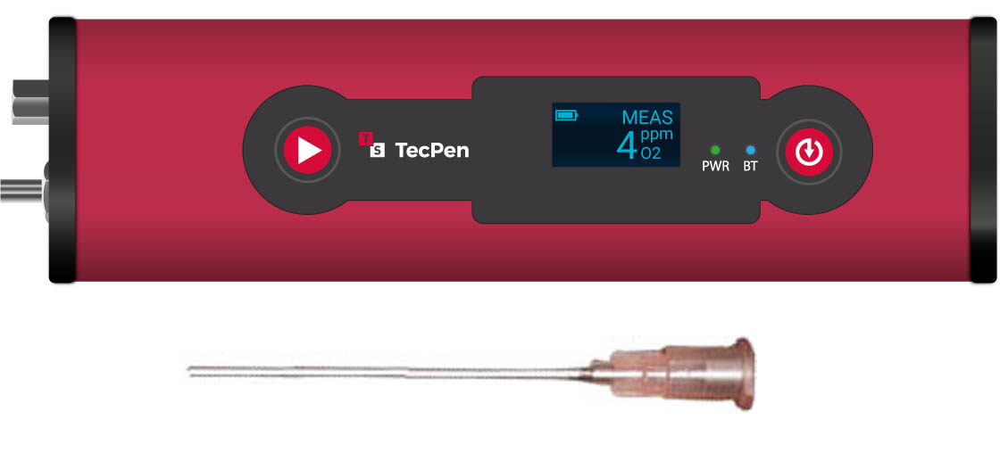 TecPen MAP充气包装O2/CO2测量仪-企业官网