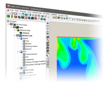 使用GMS进行MODFLOW建模-北京睿驰科技