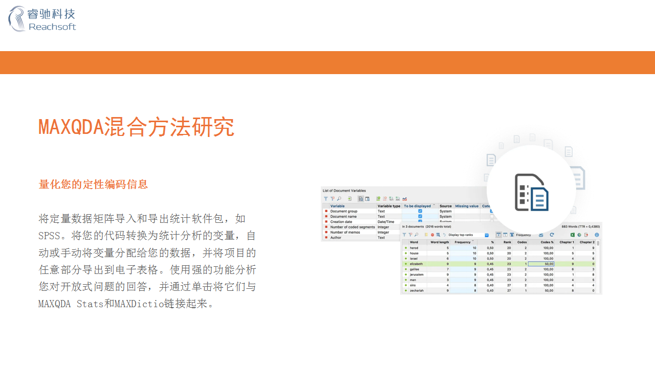 定性研究软件MAXQDA解决方案-北京睿驰科技