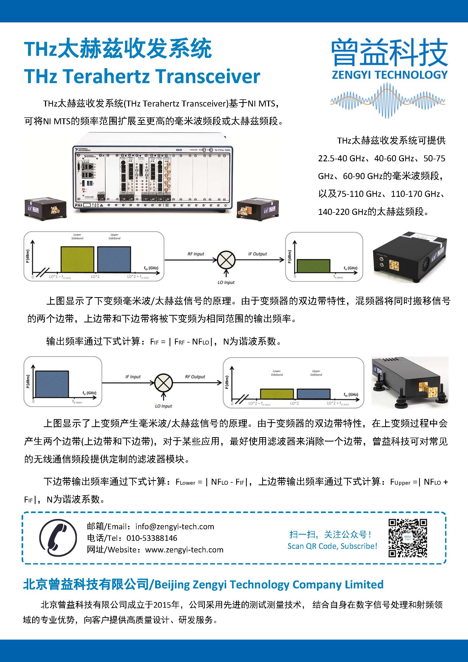 THz太赫兹收发系统-企业官网