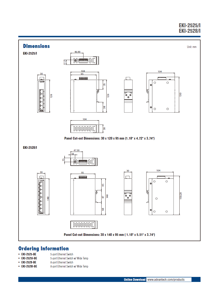 EKI-2525非网管型工业交换机-企业官网