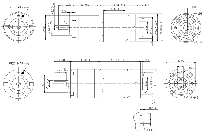 SPM32/36K-555行星减速电机-企业官网