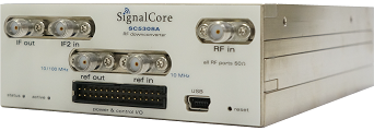 美国Signalcore推出 SC5308A IF带宽80MHz，160MHz，320MHz可调，100KHz至6GHz宽带下变频模块-至一 ...