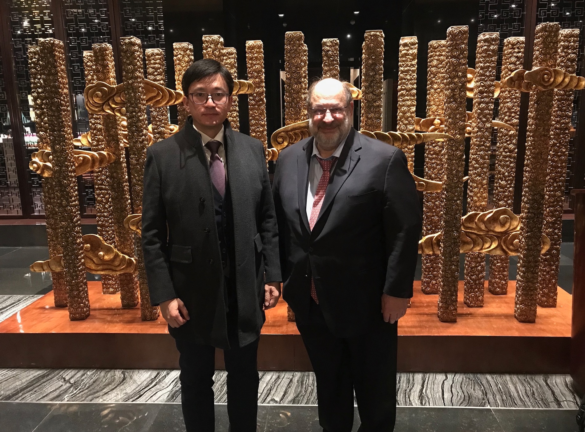 德奥普代表与沃顿商学院Stuart Diamond教授进行交流讨论-德奥普(北京)科技有限公司