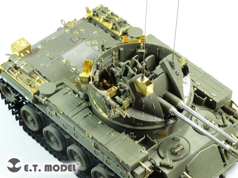 E35-198 US Army M42A1 Self-Propelled Anti-Aircraft gun late type-企业官网