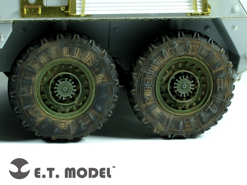 ER35-011 US ARMY Stryker Armored Vehicle Weighted Road Wheels -企业官网