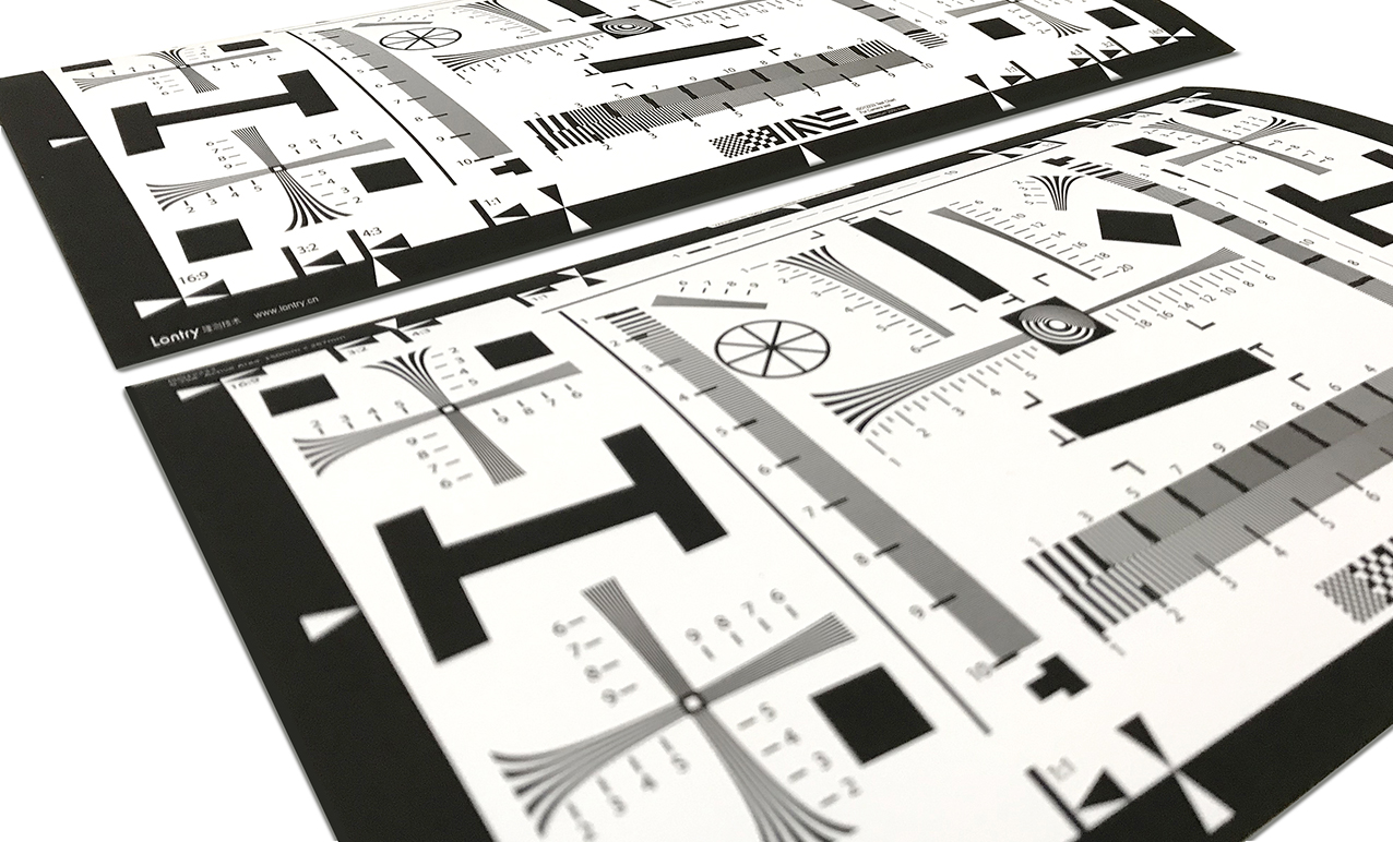 逆畸变、预畸变、大畸变测试卡/标定板 提供逆畸变设计-隆测技术